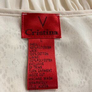 V Cristina | Tops | V Cristina Embellished Tunic Blouse Long Bell ...